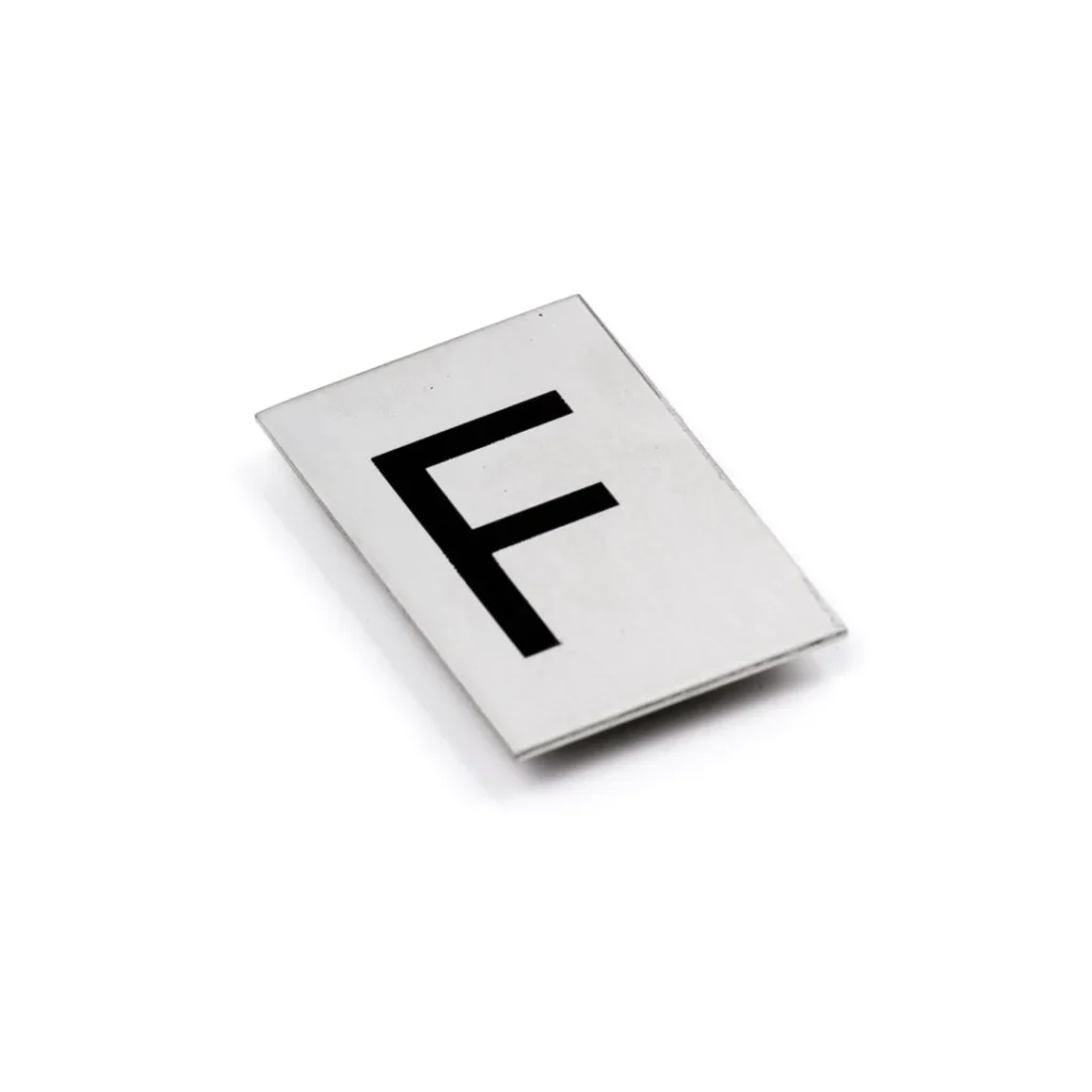 Products > Builders Hardware > Door Signs > 50X30LET (Letters ...