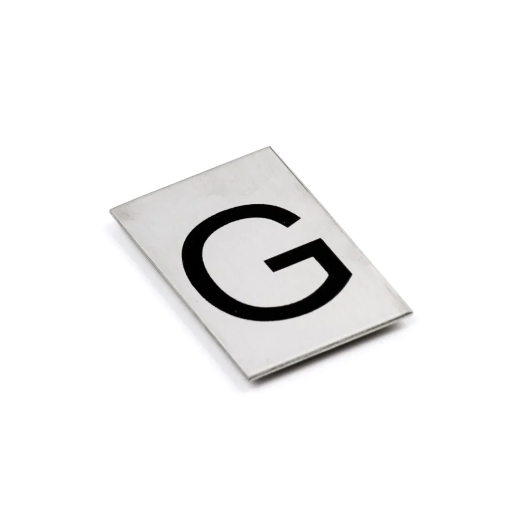 Products > Builders Hardware > Door Signs > 50X30LET (Letters ...