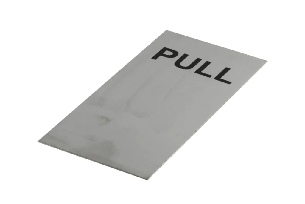 Products > Builders Hardware > Door Signs > DS200X100