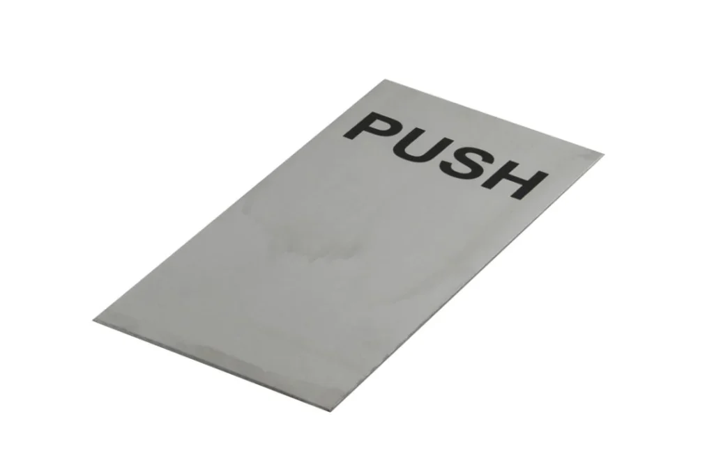 Products > Builders Hardware > Door Signs > DS200X100